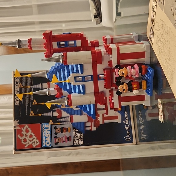 Loc Blocs | Toys | Vtg Entex Loc Blocs Magic Kingdom Castle Complete ...